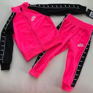 Nike | Matching Sets | Nike Pink Cute Active Pants Set | Poshmark